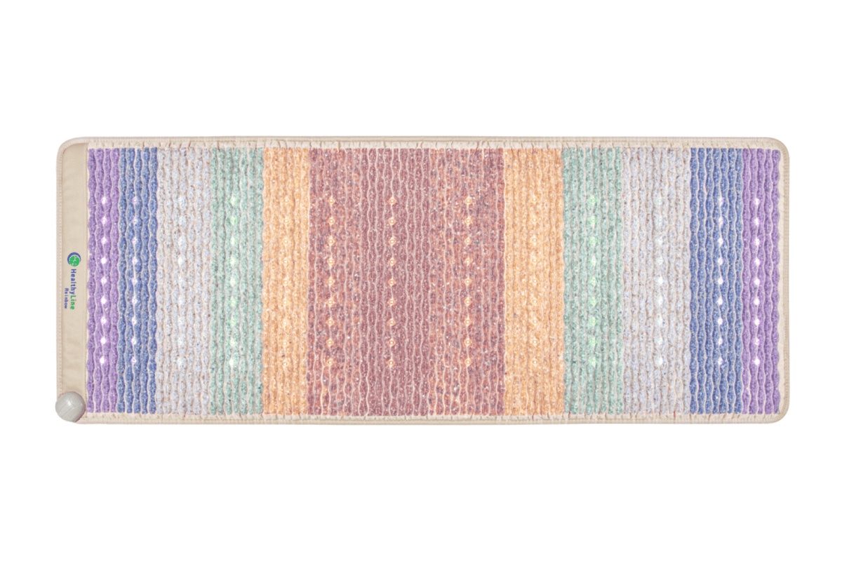 HealthyLine Rainbow Chakra Mat Large 7428 Firm – Photon PEMF InfraMat ...
