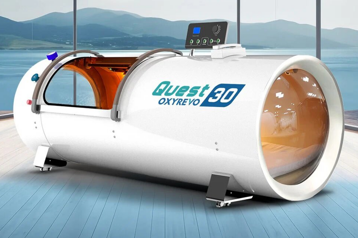 OXYREVO Hard Hyperbaric Chamber Quest30: Advanced Oxygen Therapy for ...