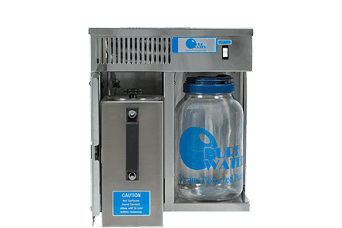 Pure Water Mini Classic Countertop Water Distiller 120 Volt — Carbon ...